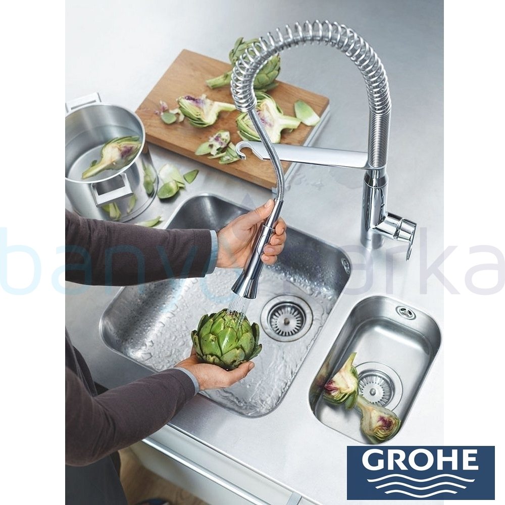 Grohe K7 Endüstriyel Eviye Bataryası
