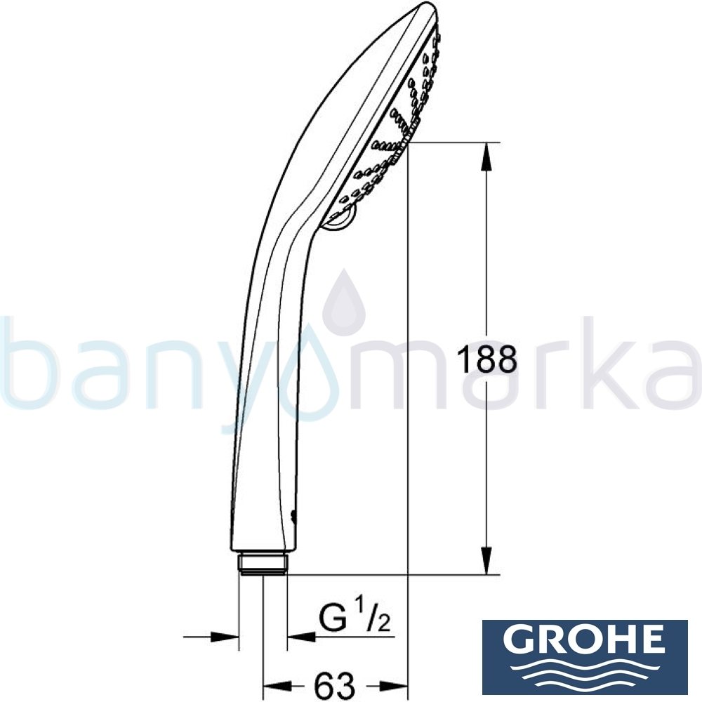 Grohe Euphoria El Duşu - 27221000