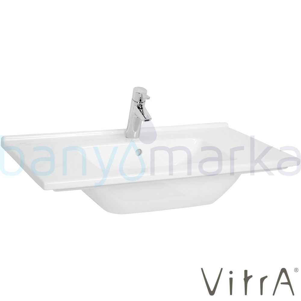 Vitra S50 Etajerli Lavabo, 80 cm - 5408B003-0001
