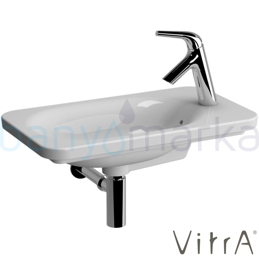 Vitra Nest Trendy Dar Tezgah Üstü Lavabo, 60 cm - 5689B003-0028