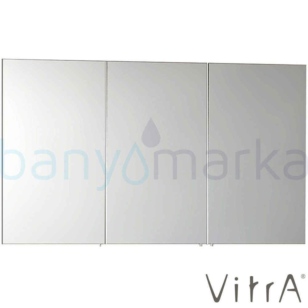 Vitra Classic Dolaplı Ayna, 120 cm, Parlak Beyaz