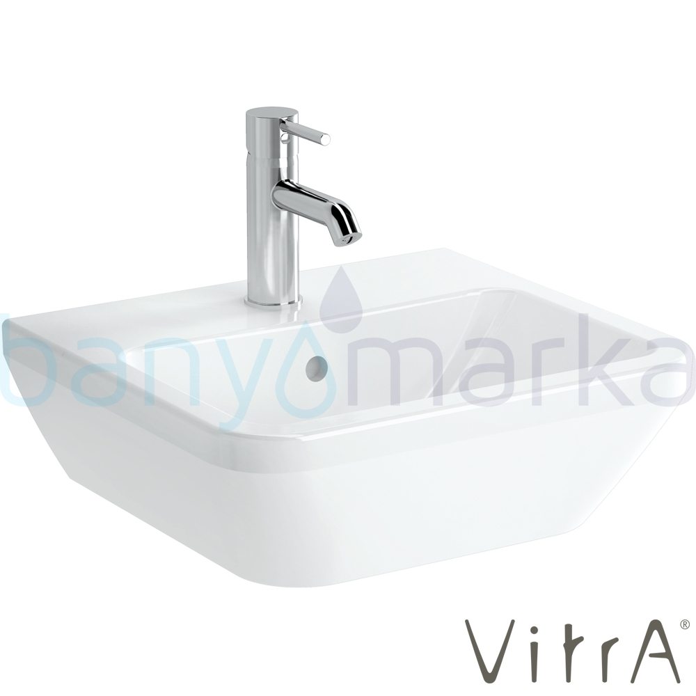 Vitra Integra Kare Lavabo, 45 cm - 7047L003-0001