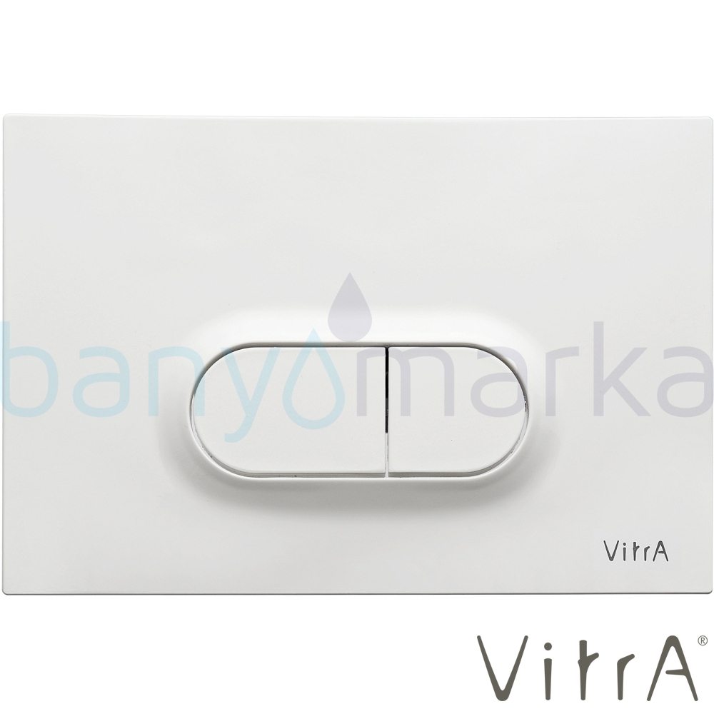 Vitra Loop O Kumanda Paneli, Parlak Beyaz