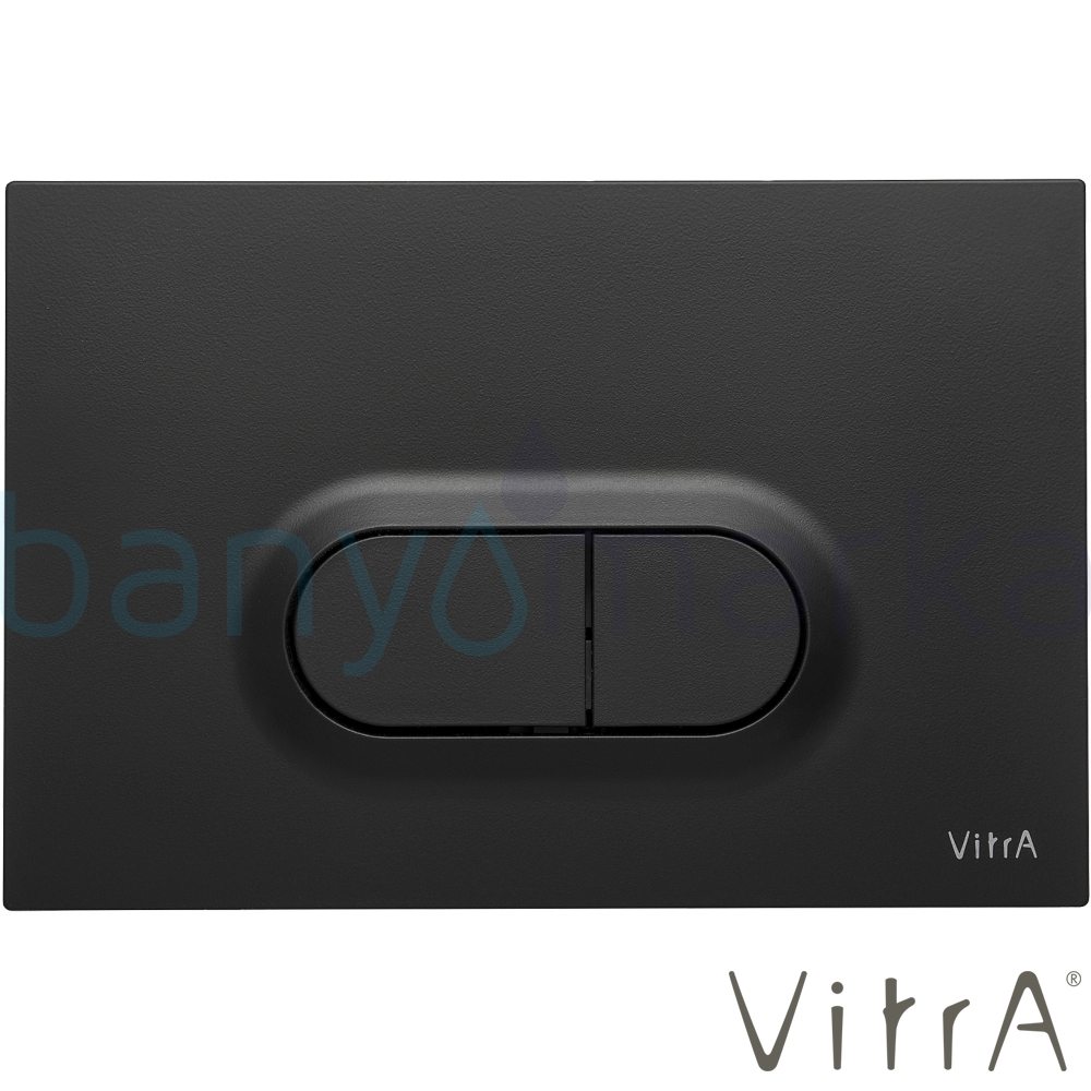Vitra Loop O Kumanda Paneli, Mat Siyah