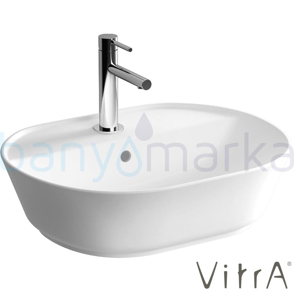 Vitra Geo Oval Çanak Lavabo, 55 cm - 7428B003-0001