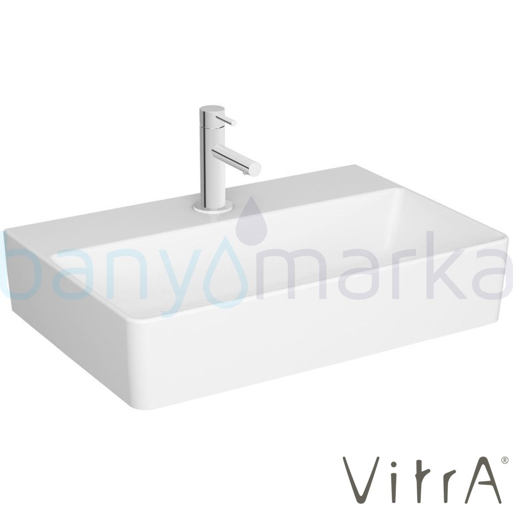 Vitra Nuo Dikdörtgen Lavabo, 60 cm - 7435B003-0041