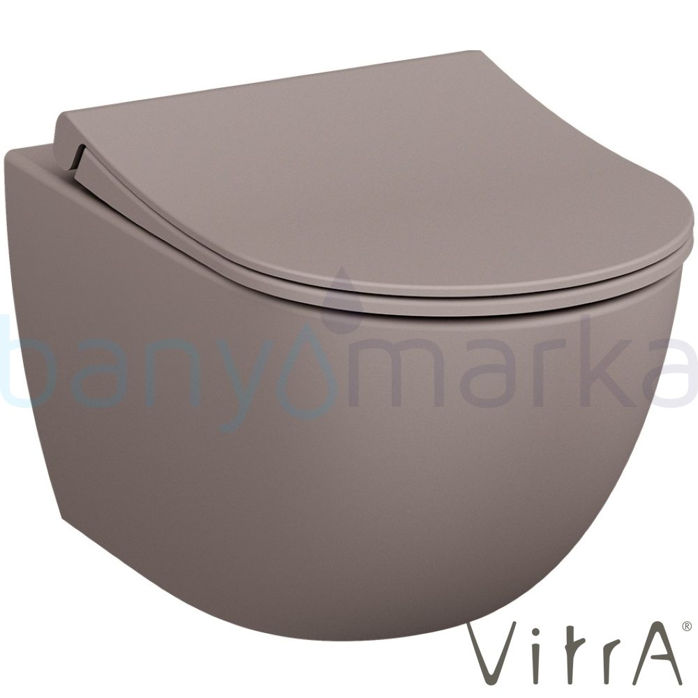 Vitra Sento Rim-ex Kanalsız Asma Klozet, Mat Vizon