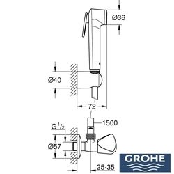 Grohe Tempesta Taharet Duşu 26357000